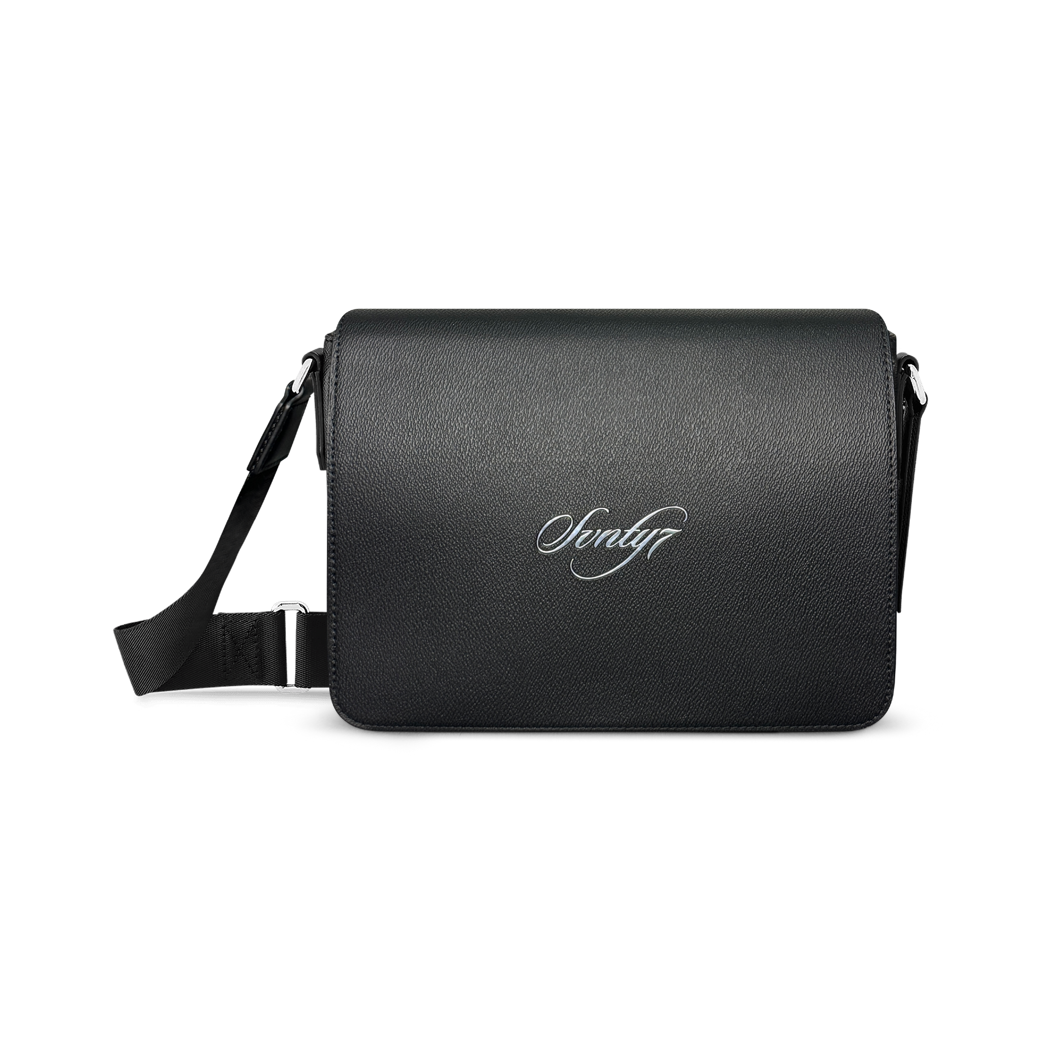 Cursive Messenger Bag